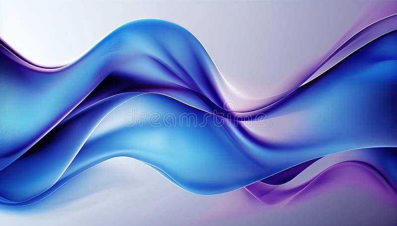 Waves Abstract Background Gradient Color. UI UX Design. Stock ...