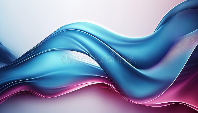 Waves Abstract Background Gradient Color. UI UX Design. Stock ...