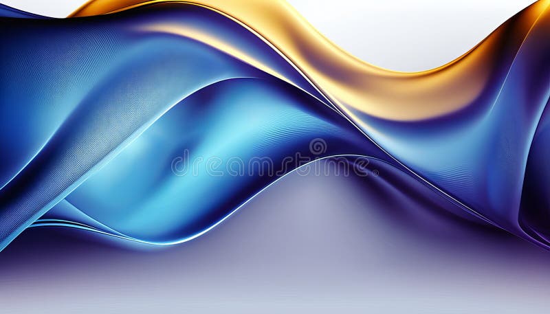 Waves Abstract Background Gradient Color. UI UX Design. Stock ...
