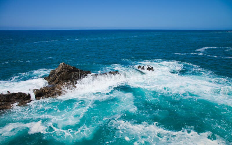 Waves at Ajuy stock image. Image of fuerteventura, eroded - 26664907