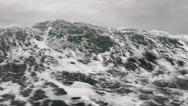 Waves in the Atlantic Ocean, Strong Wind Stock Image - Image of wave ...