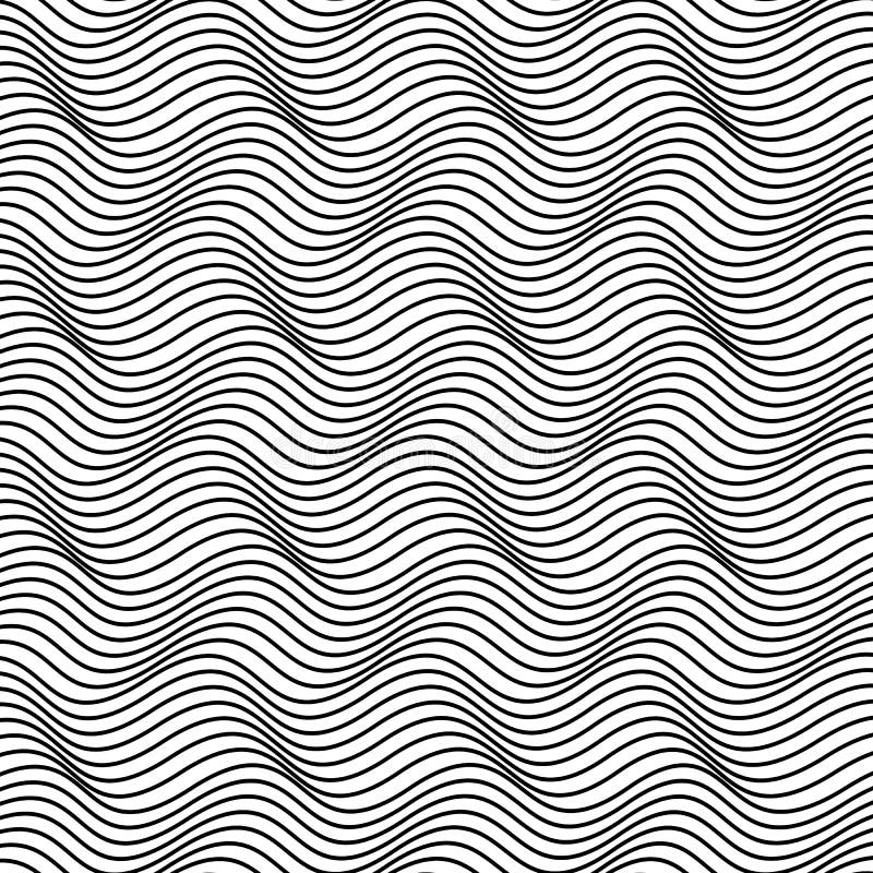 Waves Background with Distortion Effect Stock Vector - Illustration of ...