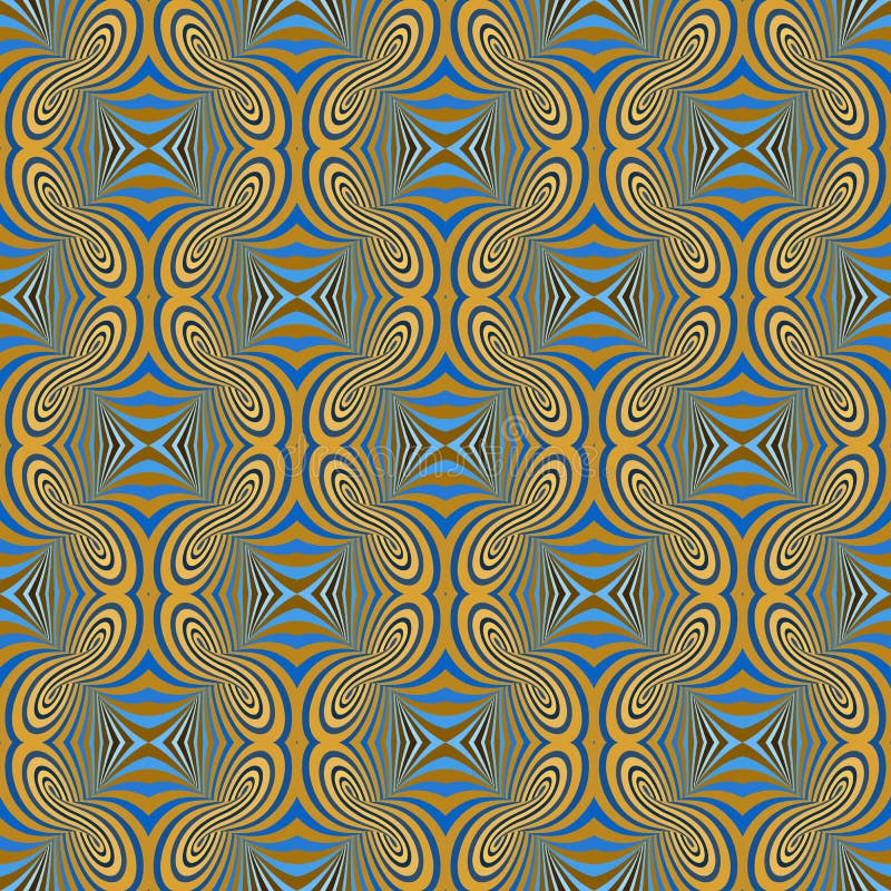 Waves Background with Distortion Effect. Stock Vector - Illustration of ...