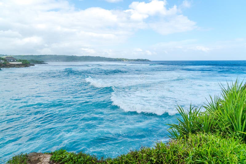 The waves of Bali stock photo. Image of ocean, coastline - 102935480