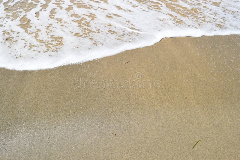 Waves at the beach stock image. Image of ocean, sand - 244352167