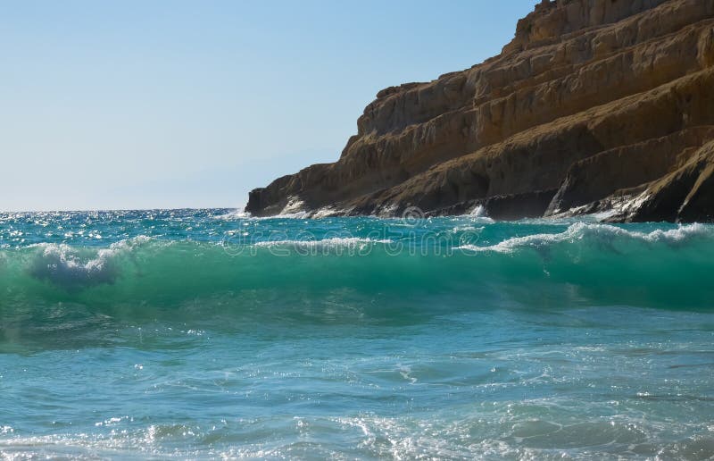 Beating Waves Greece Stock Photos - Free & Royalty-Free Stock Photos ...