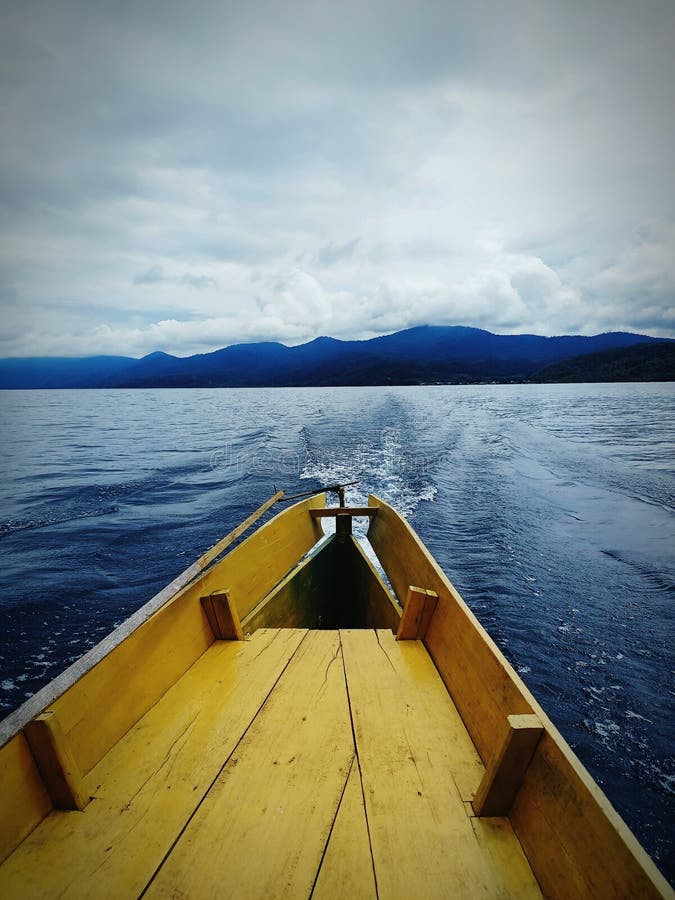 Waves on Sea Behind the Ship Stock Photo - Image of cruise, maritime ...