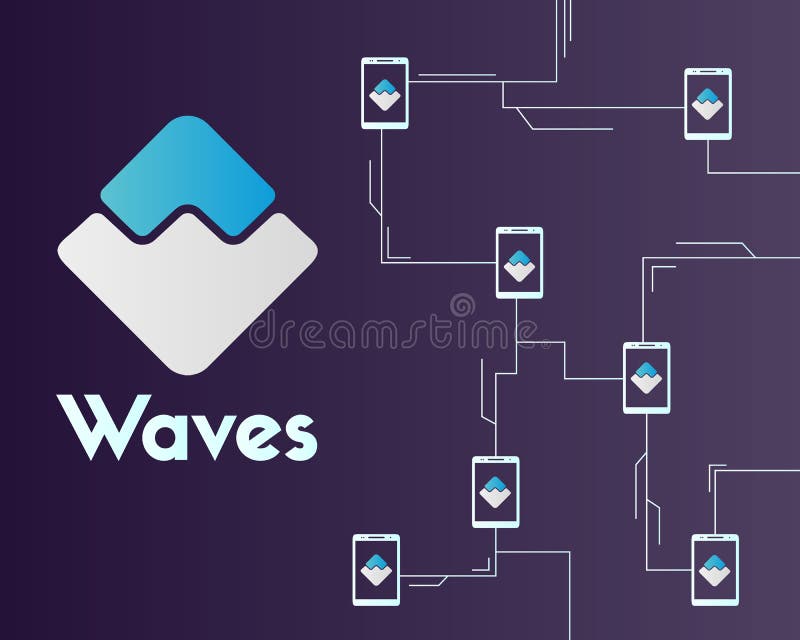 Blockchain Circuit Networking Concept. Distributed Ledger Techno Stock Vector - Illustration of ...