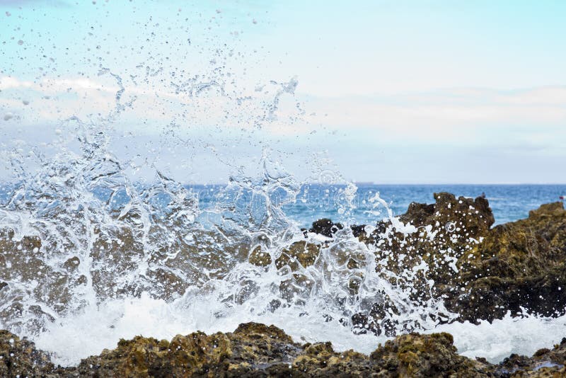 1,044 Waves Breaking Over Rocks Stock Photos - Free & Royalty-Free ...