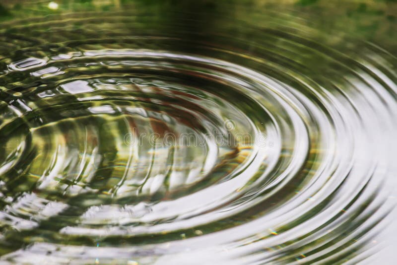 Drip Drop-down on the Surface of the Water, Which is in the Background ...