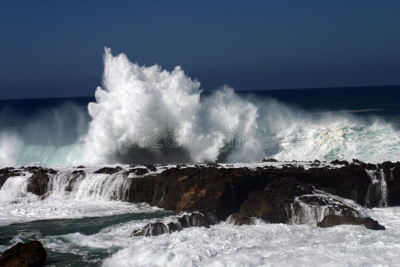 Waves Crashing stock image. Image of crash, splash, wash - 427719