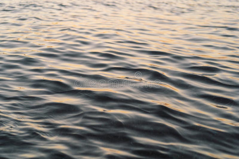Waves Creating a Soothing and Rhythmic Pattern. Stock Photo - Image of ...
