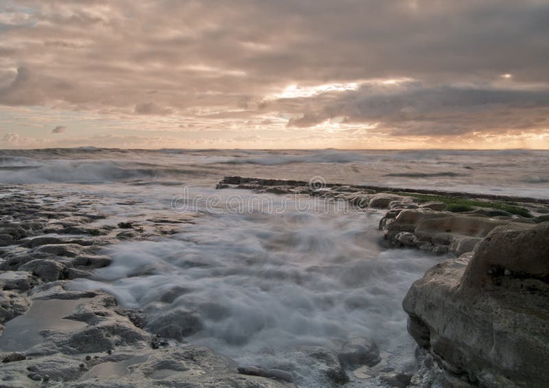 Waves at Daybreak stock photo. Image of catch, collapse - 87980326