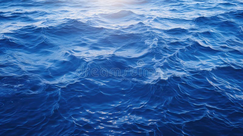 Waves deep blue texture stock illustration. Illustration of texture ...