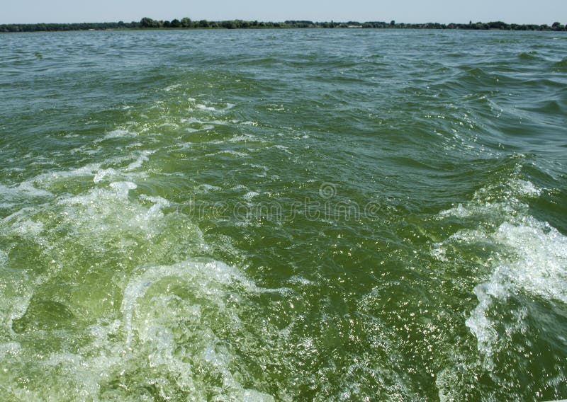 Waves from the engine stock photo. Image of engine, waves - 74597048