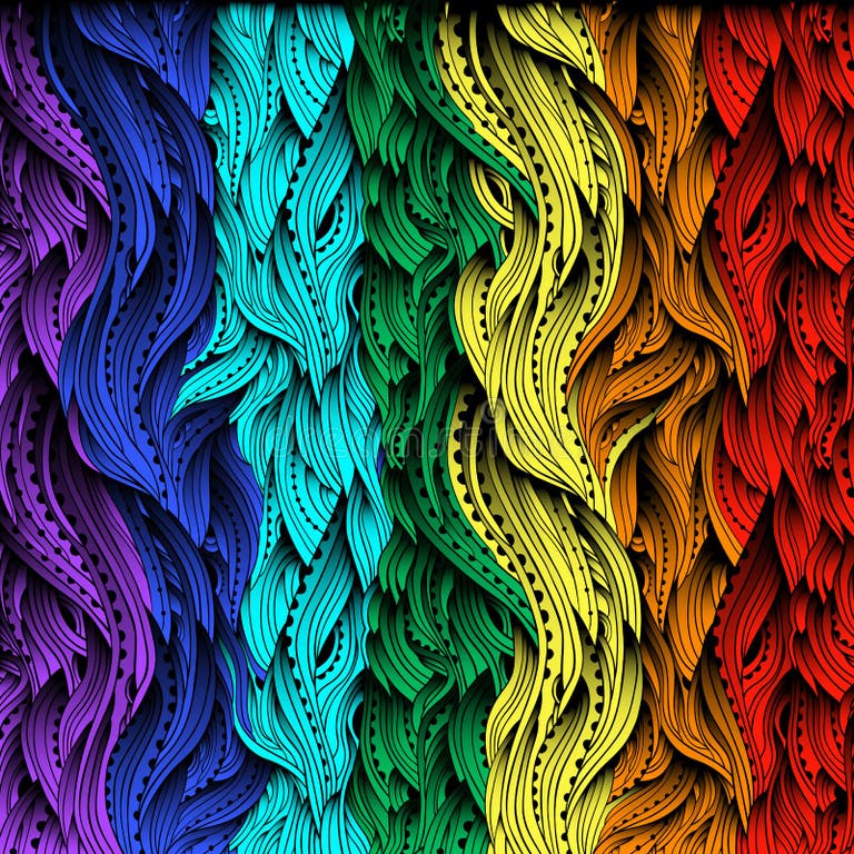 Wavy Rainbow Stock Illustrations – 45,987 Wavy Rainbow Stock ...