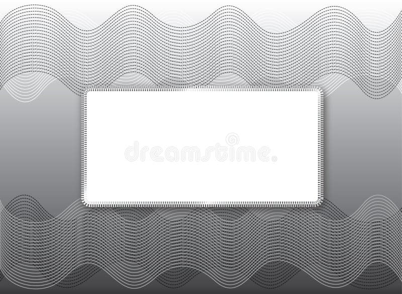 Waves gray background. stock vector. Illustration of advertising ...