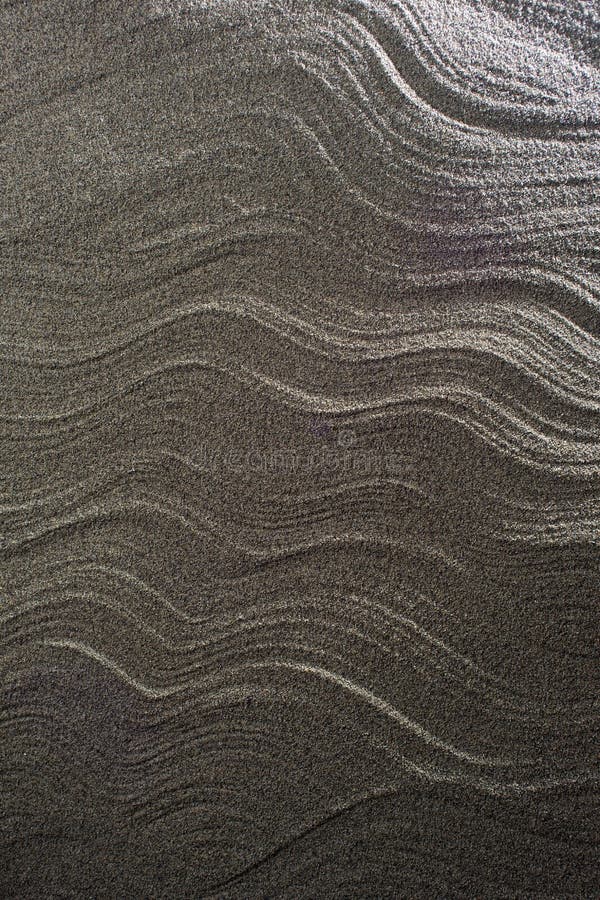 Waves of gray sand stock photo. Image of relax, beach - 86210430