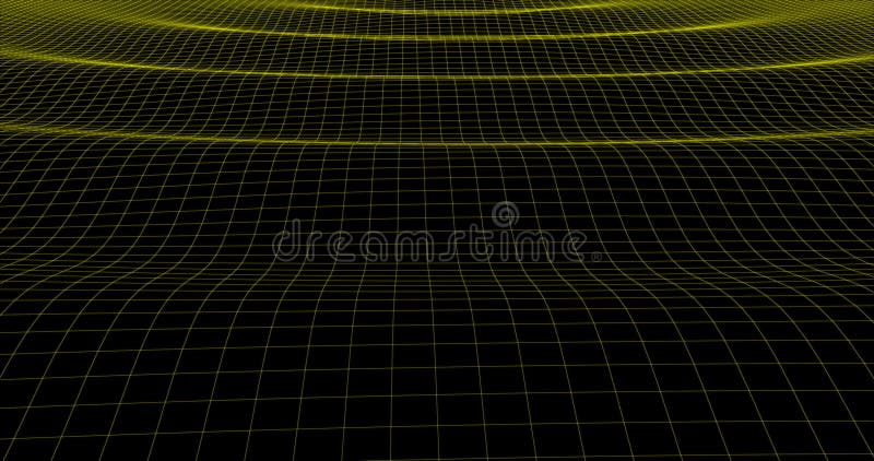 Waves on a Grid, Abstract Background , Alpha Channel Stock Video ...
