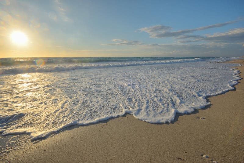 Waves at Gyra Beach, Lefkada Stock Image - Image of paradise, water ...