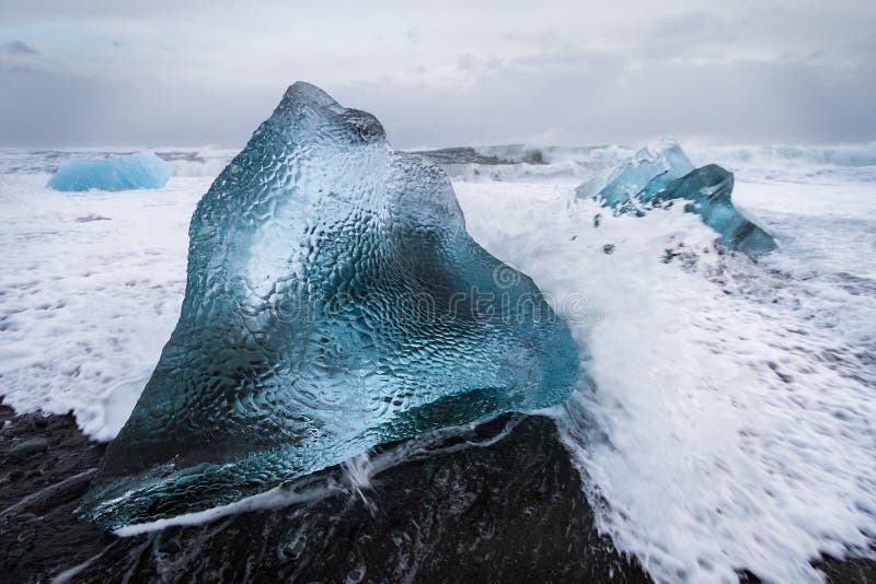 Icy Wave stock image. Image of cold, crash, iceberg - 102278325