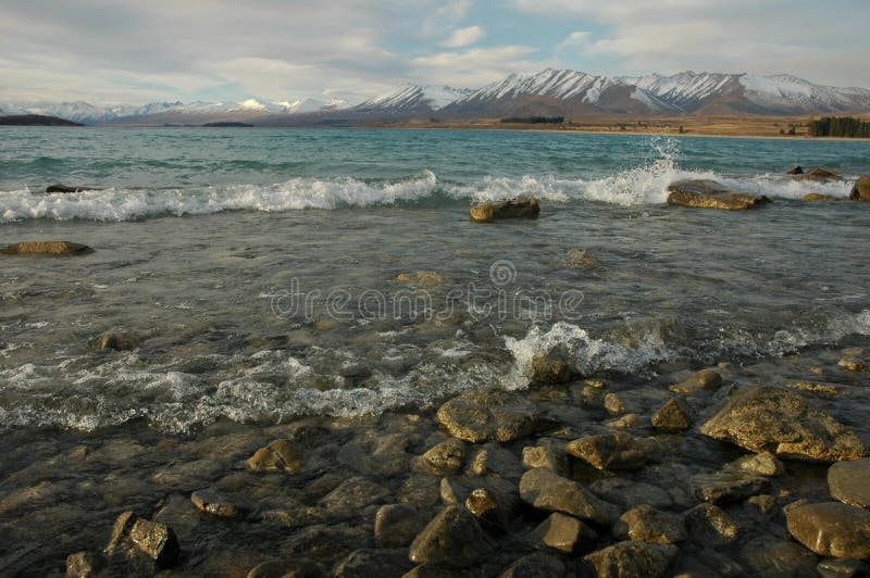 Waves at lake stock photo. Image of wave, capped, lake - 313122
