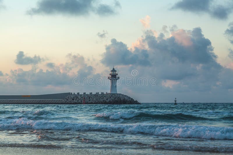 The Waves Beat the Beach in the Setting Sun, and the Setting Sun Dyed ...