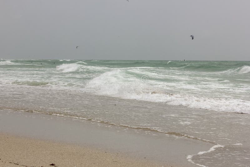 Waves of Ocean on Beach during Daytime Stock Image - Image of ...