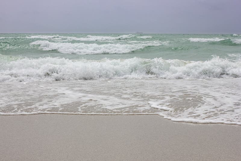 Waves of Ocean on Beach during Daytime Stock Image - Image of ocean ...