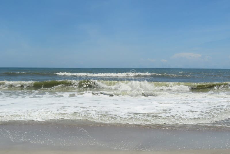 Waves on Ocean Water in Florida Beach Stock Image - Image of florida ...