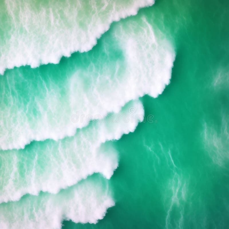 Waves Pattern, Painting Illustration. Generative AI Stock Illustration ...