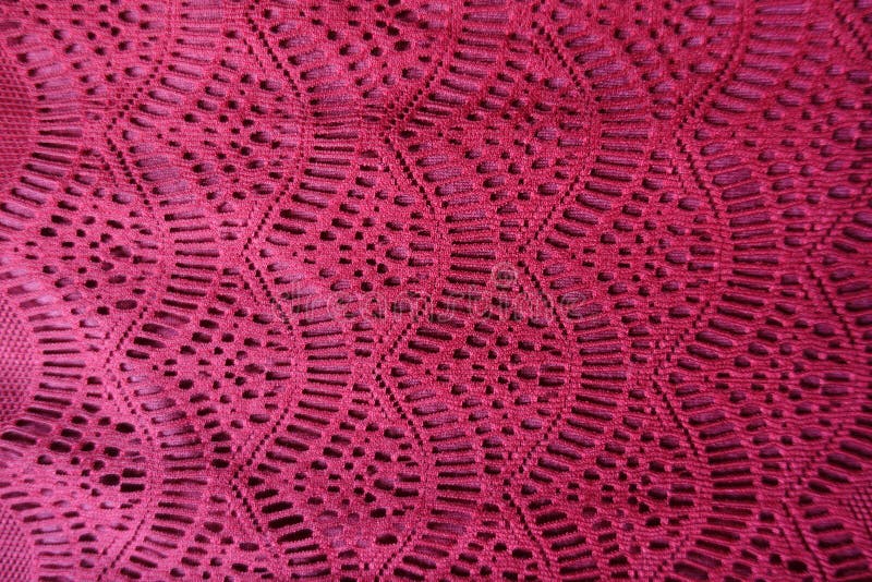 Waves pattern on ruby lace stock image. Image of cloth - 100782717