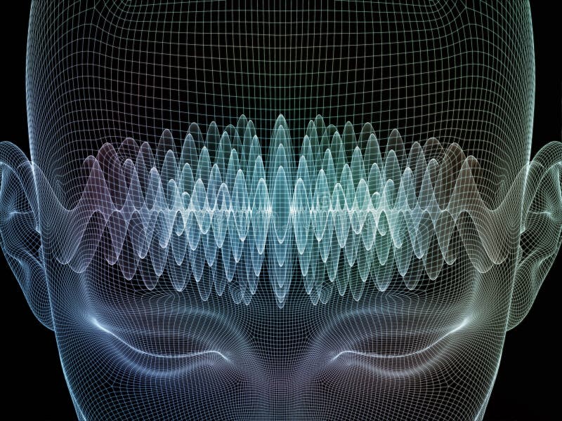 Human Brain Waves Diagram / Chart / Illustration Stock Vector ...