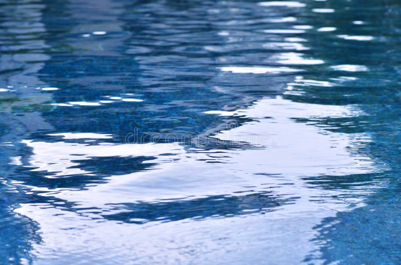 Waves Reflections on the Water Surface Background Stock Photo - Image ...