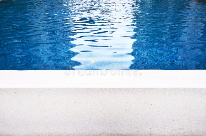 Waves Reflections on the Water Surface Swimming Pool Background Stock ...