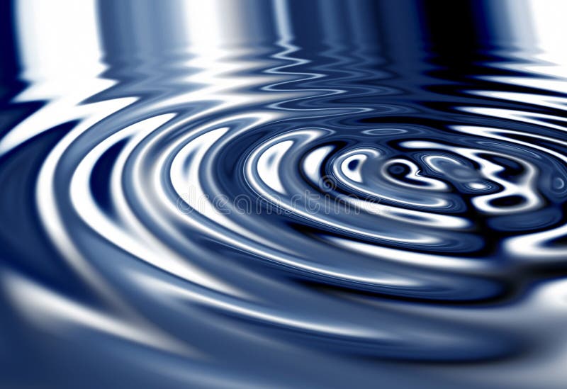 Waves, Ripple and Blue with Water Drop Pattern with Mockup for 3d ...