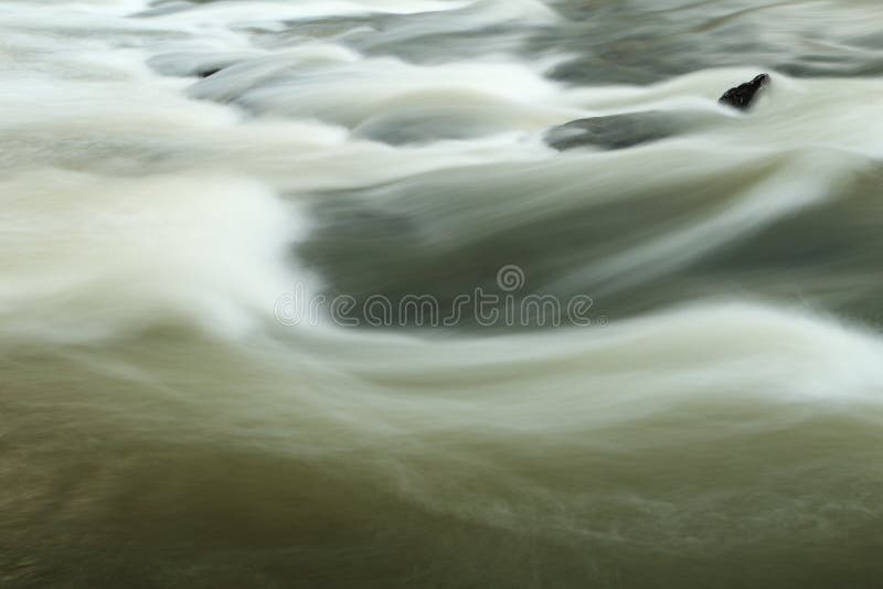 Real River Flow, B&W stock image. Image of beautiful - 438619