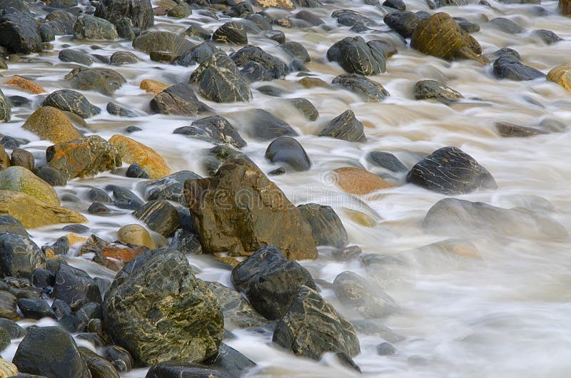 Waves on rocks stock photo. Image of beauty, nature, destinations ...