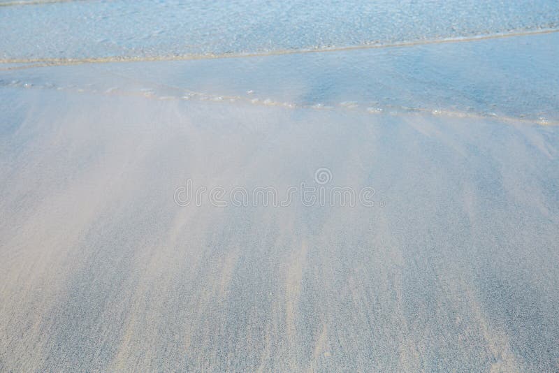 Waves on Sand with Background Stock Photo - Image of textured ...