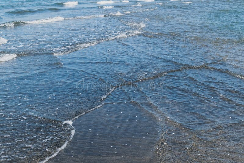 Square, Cross Waves on the Sea. Stock Photo - Image of beauty, liquid ...