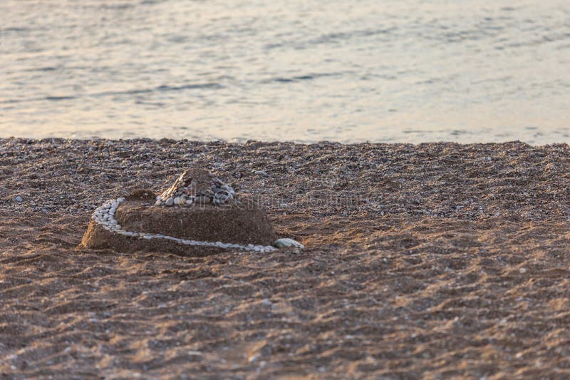 The Waves of the Sea Wash the Shore of the Pebble Beach Stock Photo ...