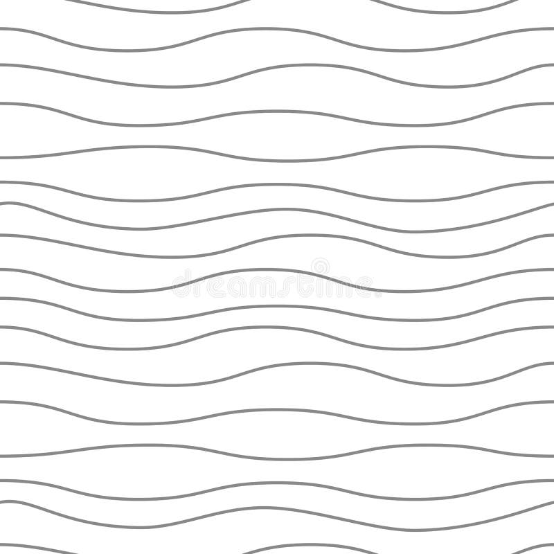 Waves seamless pattern 1 stock vector. Illustration of modern - 219937147
