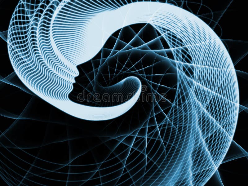 Fractal soul flame stock illustration. Illustration of abstract - 20714471