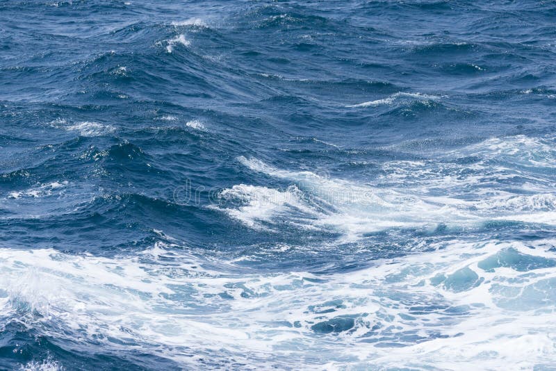 Waves of Stormy Cold Sea on the South of Iceland Stock Photo - Image of ...