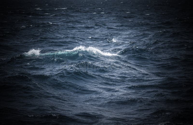 Waves Stormy Cold Sea South Iceland Toned Stock Photos - Free & Royalty ...