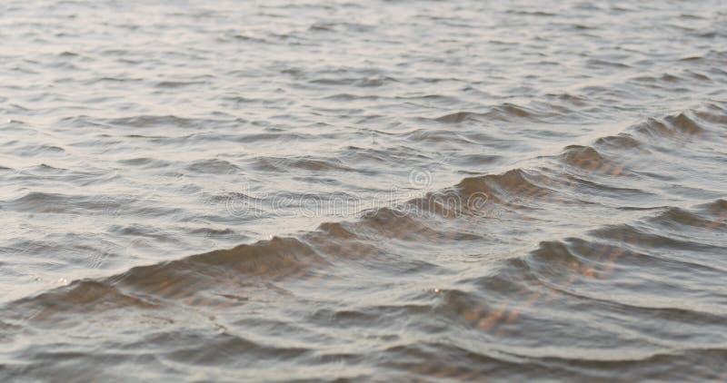 Waves at Sunset with Caustics Stock Photo - Image of peaceful, closeup ...