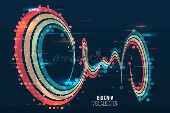 Waves Twisted Array Visual Concept Big Data Visualization Algorithms