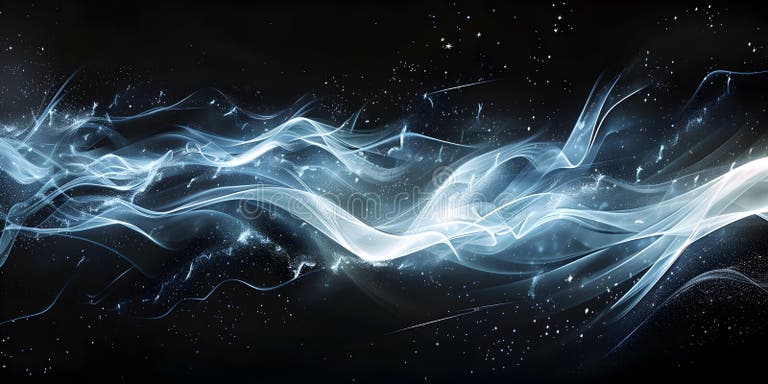 Waves Virtual Abstract Background Stock Photo - Image of luxury ...