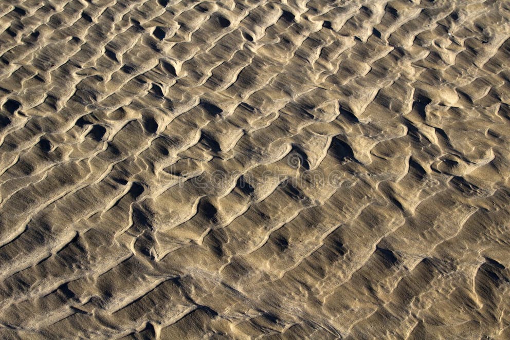Waves of wet sand stock photo. Image of background, pattern - 82224900