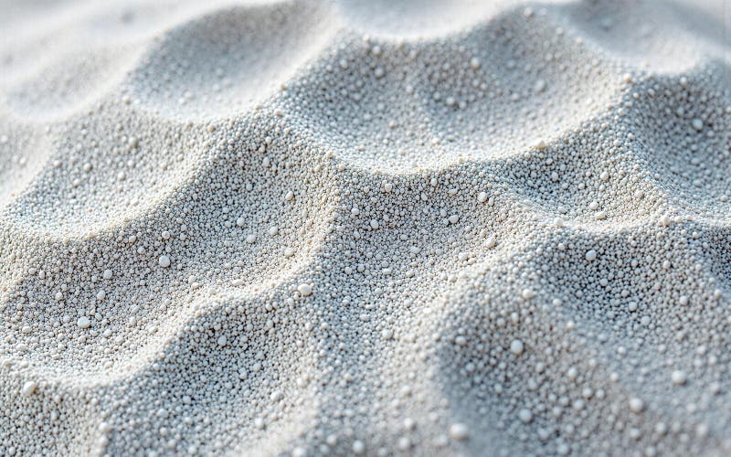 Waves on White Sand. Ai Generated Stock Illustration - Illustration of ...